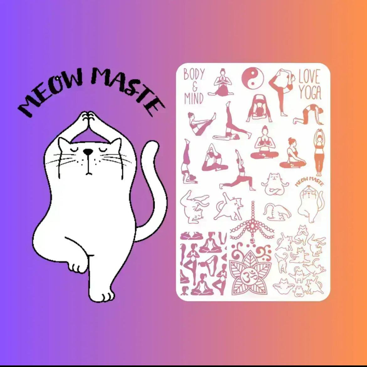 Mew maste – Stamp your nails